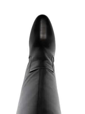 PAUL WARMER Viona 90mm Almond-toe Boots
