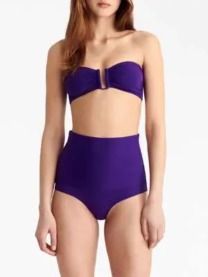 ERES Gredin High-waisted Bikini Bottoms - Purple