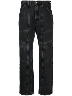 Agolde Straight Hem Bottoms For Women