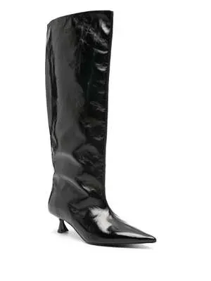 GANNI 45mm Knee-high Boots