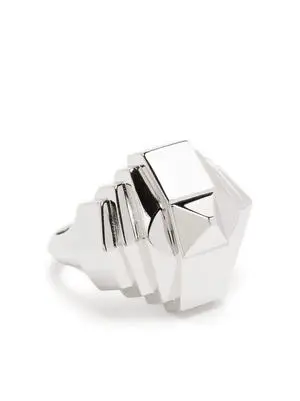 STATEMENT Rockaway Pyramid Ring - Silver