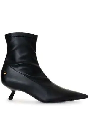 ANINE BING Hilda 50mm Ankle Boots - Black