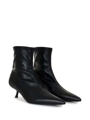 ANINE BING Hilda 50mm Ankle Boots - Black