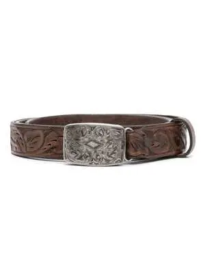 RALPH LAUREN Polo Ralph Lauren Embossed Leather Belt