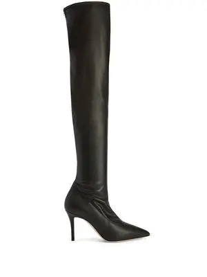 GIUSEPPE ZANOTTI Felicity 90mm Thigh-high Boots - Black