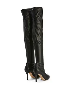 GIUSEPPE ZANOTTI Felicity 90mm Thigh-high Boots - Black