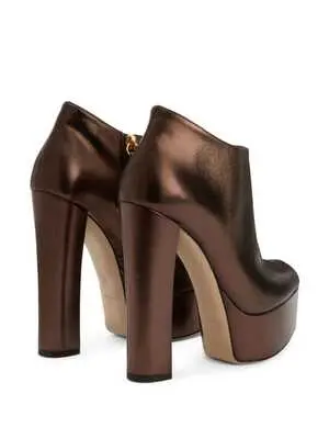 GIUSEPPE ZANOTTI Judith 120mm Platform Sandals - Brown