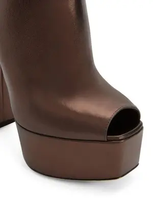 GIUSEPPE ZANOTTI Judith 120mm Platform Sandals - Brown