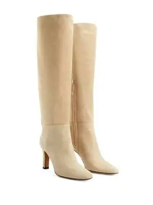 Alexandre Vauthier 100mm Panelled Knee-high Boots