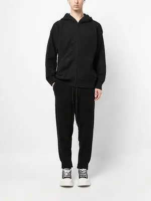MASTERMIND WORLD Logo-print Fleece-texture Track Pants