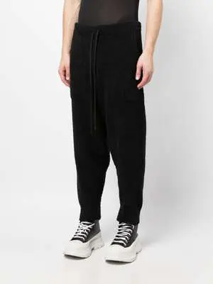 MASTERMIND WORLD Logo-print Fleece-texture Track Pants