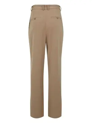 Staud Luisa Pleated Wide-leg Trousers