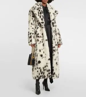 Stella McCartney Printed Teddy Coat