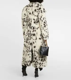 Stella McCartney Printed Teddy Coat