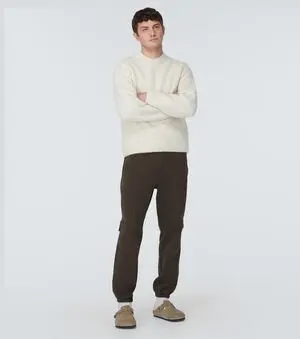 Jacquemus Le Jogging Camargue Cotton Fleece Sweatpants - Brown