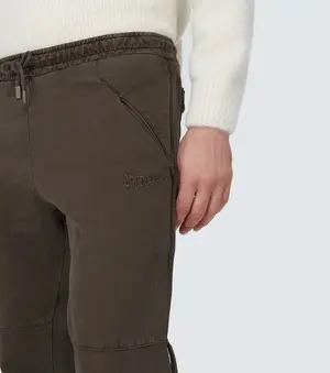 Jacquemus Le Jogging Camargue Cotton Fleece Sweatpants - Brown