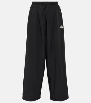 Balenciaga Wide Leg Sports Pants For Women