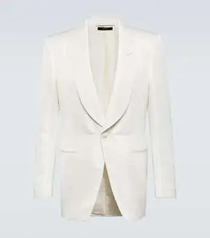 TOM FORD Shelton Silk-blend Blazer