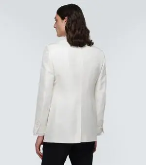 TOM FORD Shelton Silk-blend Blazer