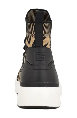 Guess High-top Sneakers - Medium Brown