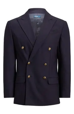 Polo Ralph Lauren Double-breasted Stretch Wool Jacket