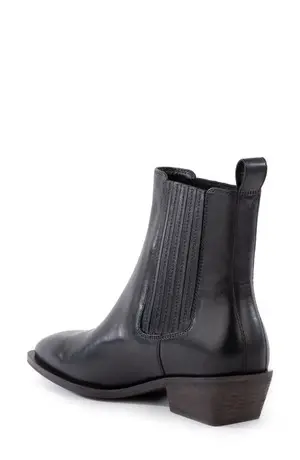 Seychelles Hold Me Down Chelsea Boot - Black Leather