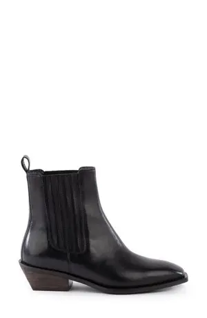 Seychelles Hold Me Down Chelsea Boot - Black Leather