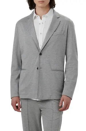 Bugatchi Knit Blazer - Zinc