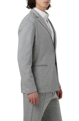 Bugatchi Knit Blazer - Zinc
