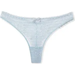 ETAM Panama Lace Thong Light Blue