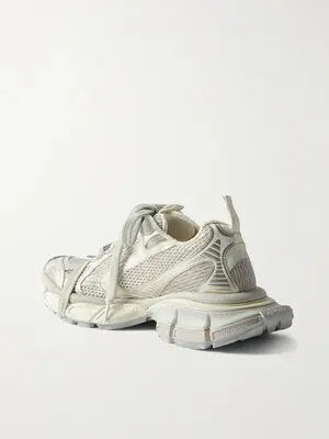 Balenciaga 3xl Mesh And Rubber Sneakers