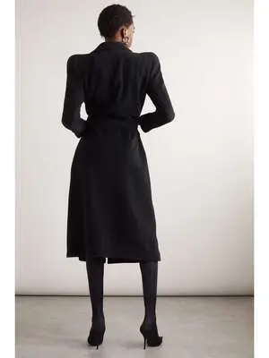 Balenciaga Belted Cashmere-blend Coat