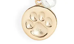 Anzie Paw Pendant Necklace
