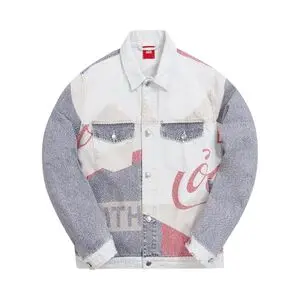 Kith X Coca-cola Mountains Denim Trucker Jacket