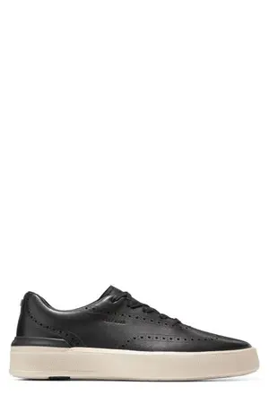 Cole Haan Grandpro Crew Wingtip Sneaker - Black/birch