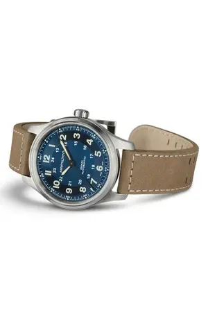 Hamilton Khaki Field Titanium Automatic Strap Watch