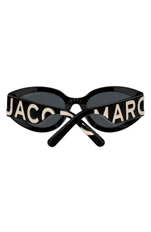 Marc Jacobs 54mm Round Sunglasses - 080s-2k