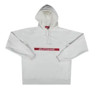 Supreme Zip Pouch Hooded Sweatshirt - White