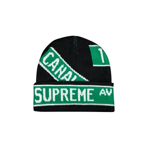 Supreme Green Beanies