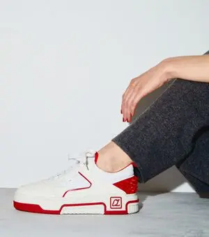 CHRISTIAN LOUBOUTIN Astroloubi Donna Leather Sneakers