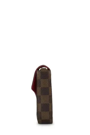 LOUIS VUITTON Damier Ebene Felicie - Brown