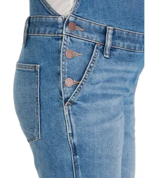 Hatch Collection Denim Maternity Overall