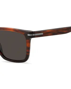 Hugo Boss Boss Square Sunglasses - Havana/brown Solid