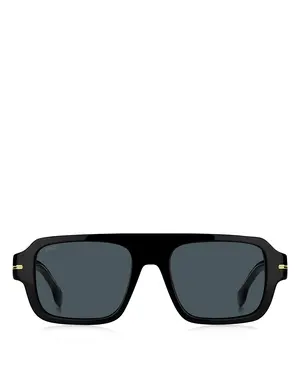 Hugo Boss Boss Flat Top Sunglasses, 53mm