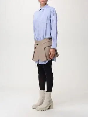 Sacai Pleated Skirt - Blue