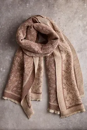 TERRAIN Garden Floral Crkle Scarf Pink