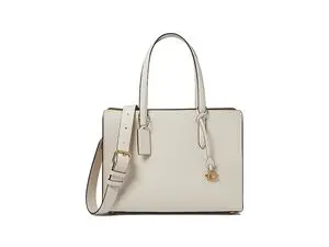 COACH COACH Polished Pebble Leather Carter Carryall 28 - White
