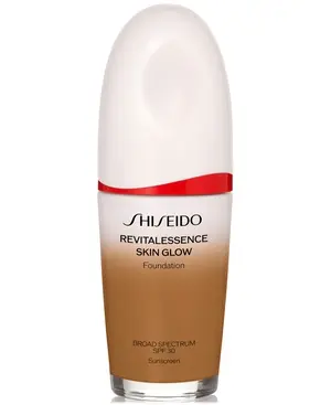 SHISEIDO Revitalessence Skin Glow Foundation Spf 30 Amber