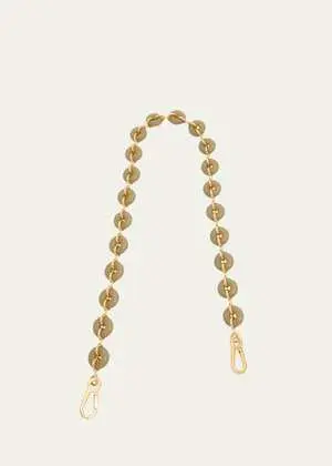 Loewe Loewe Donut Chain Shoulder Strap 9584 Clay Green