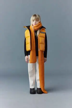 Mackage Nell Rectangular Merino Wool Scarf - Carbon Mix